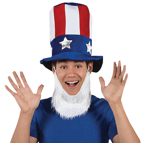 Uncle Sam Beard Clipart 27 Half Beard High Res Illustrations Getty